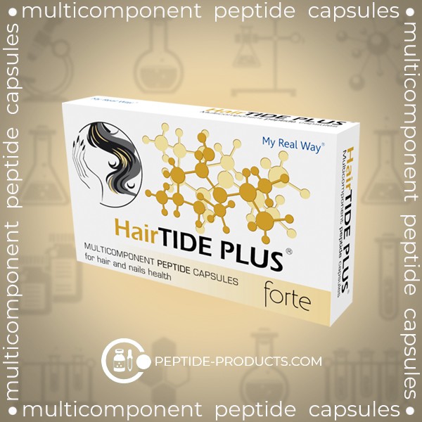 Hair TIDE PLUS FORTE - peptide bioregulator for hair and nails