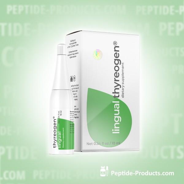 Lingual Thyreogen® is a natural Khavinson peptide complex in sublingual ...