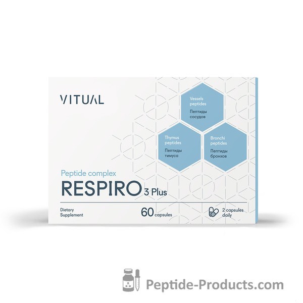 RESPIRO 3 Plus 60 - peptide complex for respiratory system for the ...