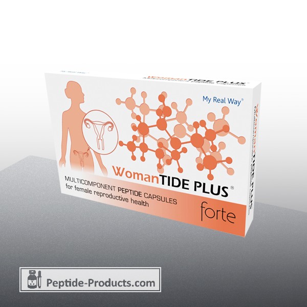 Woman TIDE PLUS FORTE - peptide bioregulator for women.